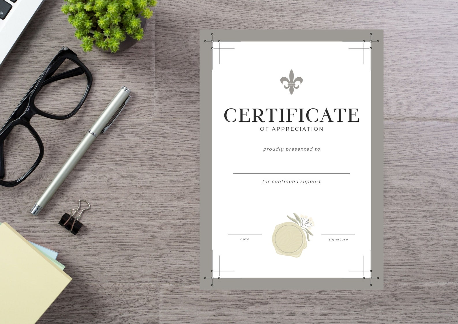 Certificate of Appreciation for Teacher, Printable Award for Class ...