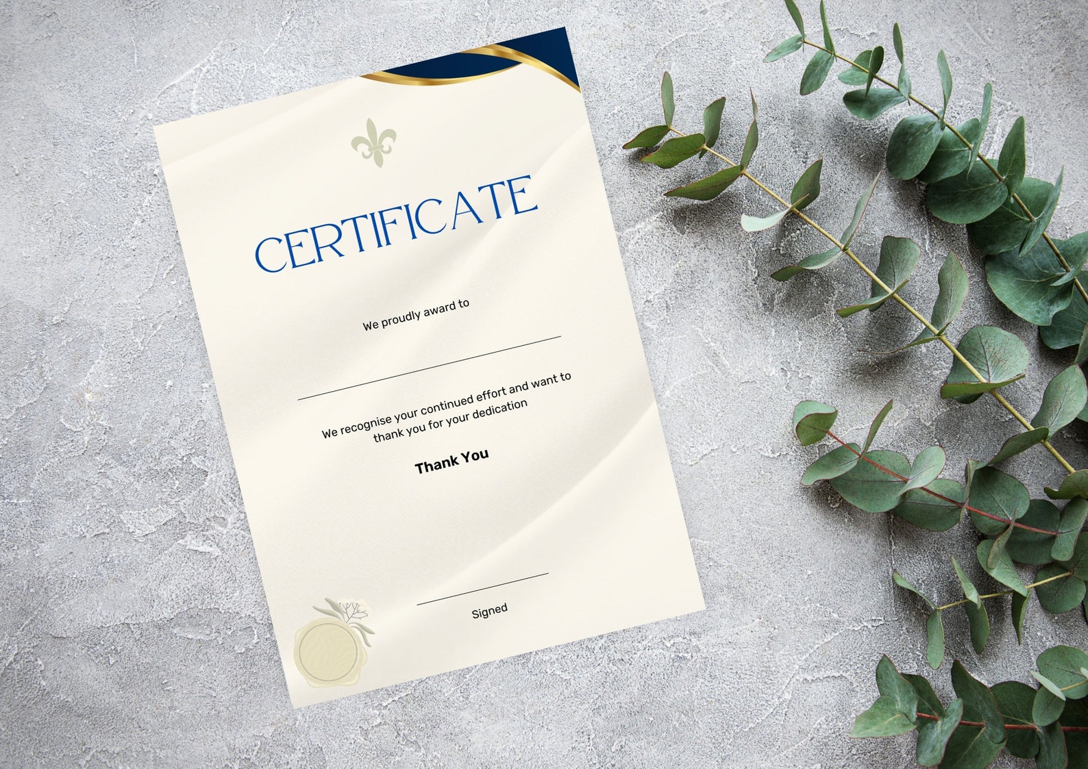 Custom Certificate Template for Canva, Editable Certificate Template, Printable Certificate ...