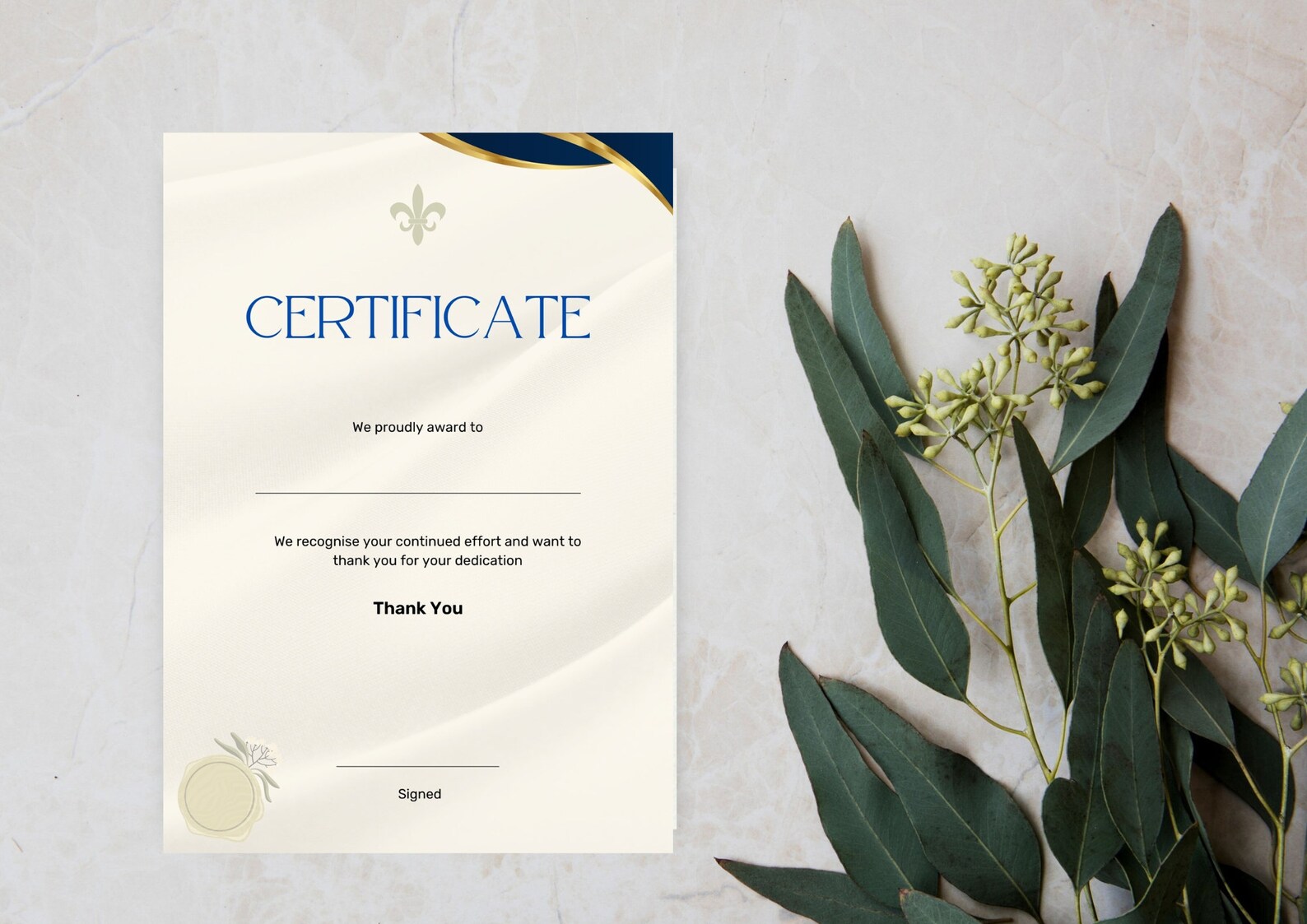 Custom Certificate Template for Canva, Editable Certificate Template, Printable Certificate ...