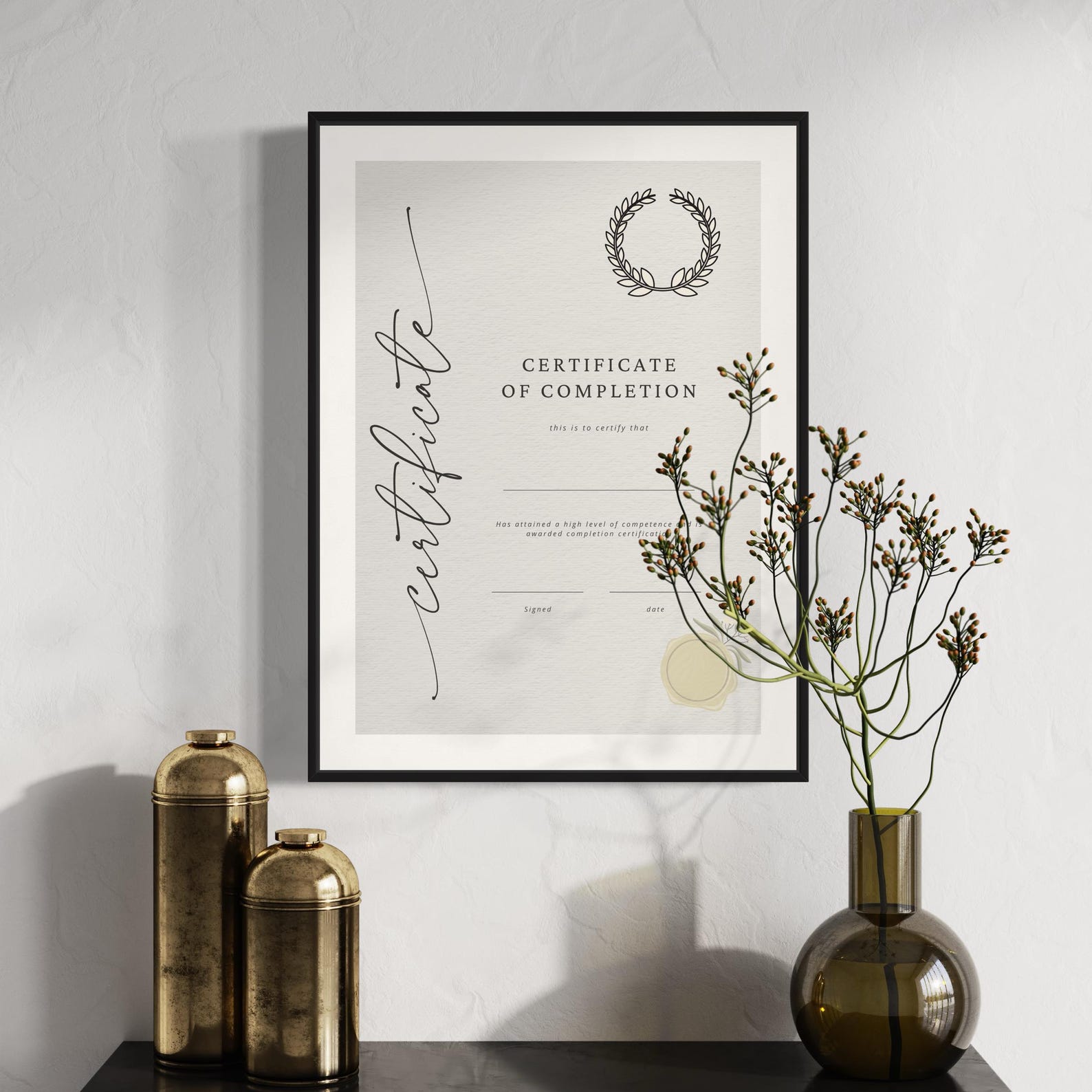 Custom Award Certificates, Program Certificates, Diploma Certificates ...