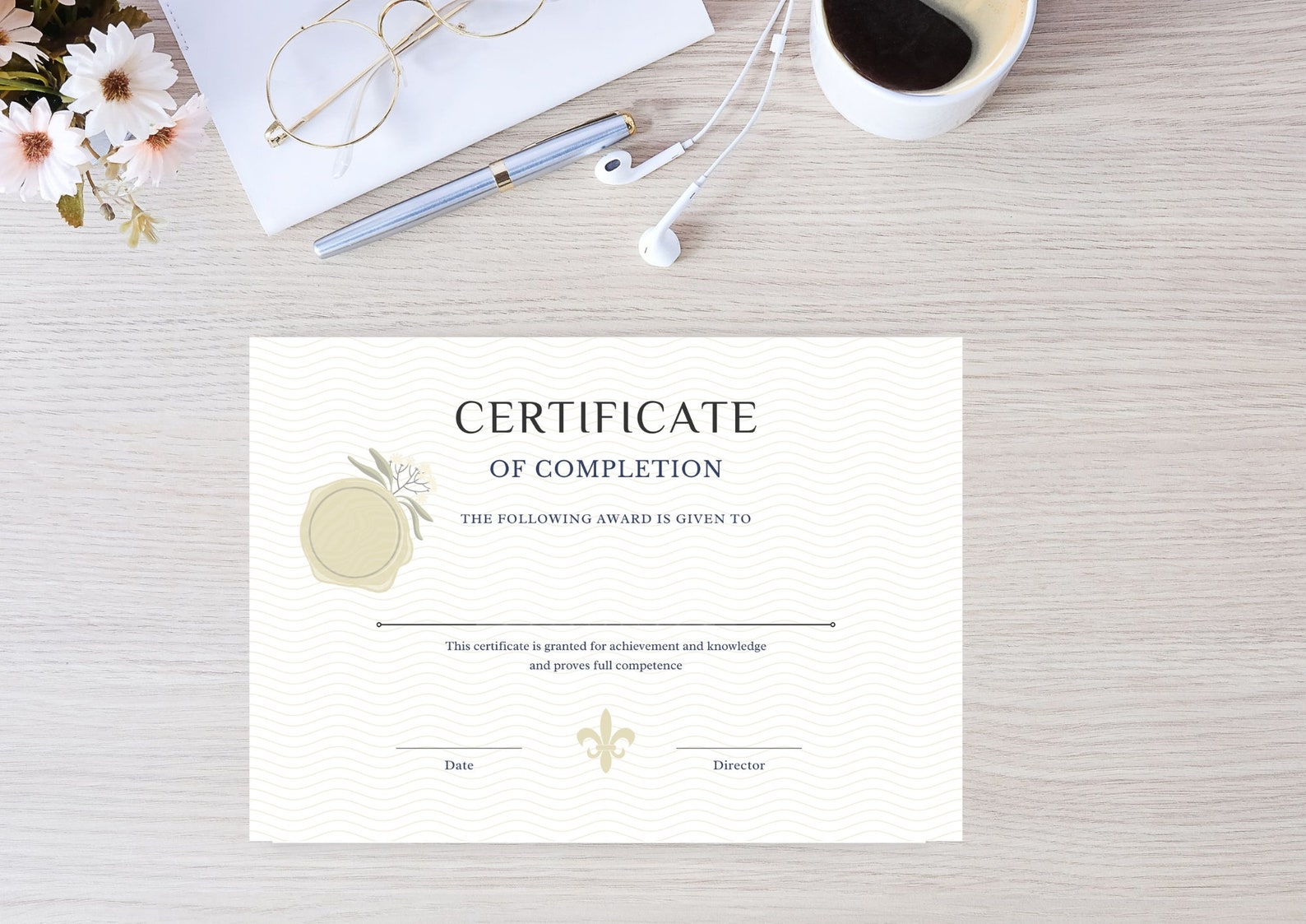 Graduation Certificate, Printable Certificate, Completion Certificate ...
