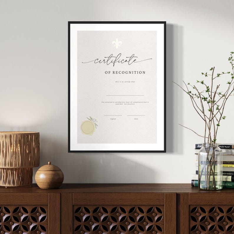 Custom Award Certificates, Program Certificates, Diploma Certificates ...