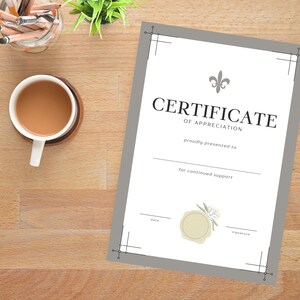 Certificate of Appreciation for Teacher, Printable Award for Class ...