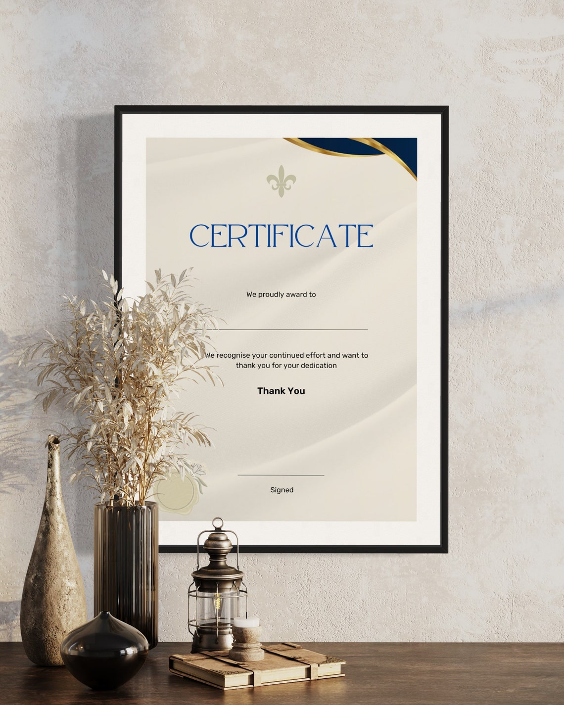 Custom Certificate Template for Canva, Editable Certificate Template, Printable Certificate ...