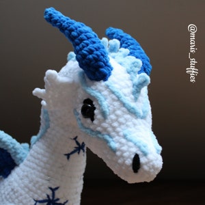 Sapphire the Dragon - Etsy