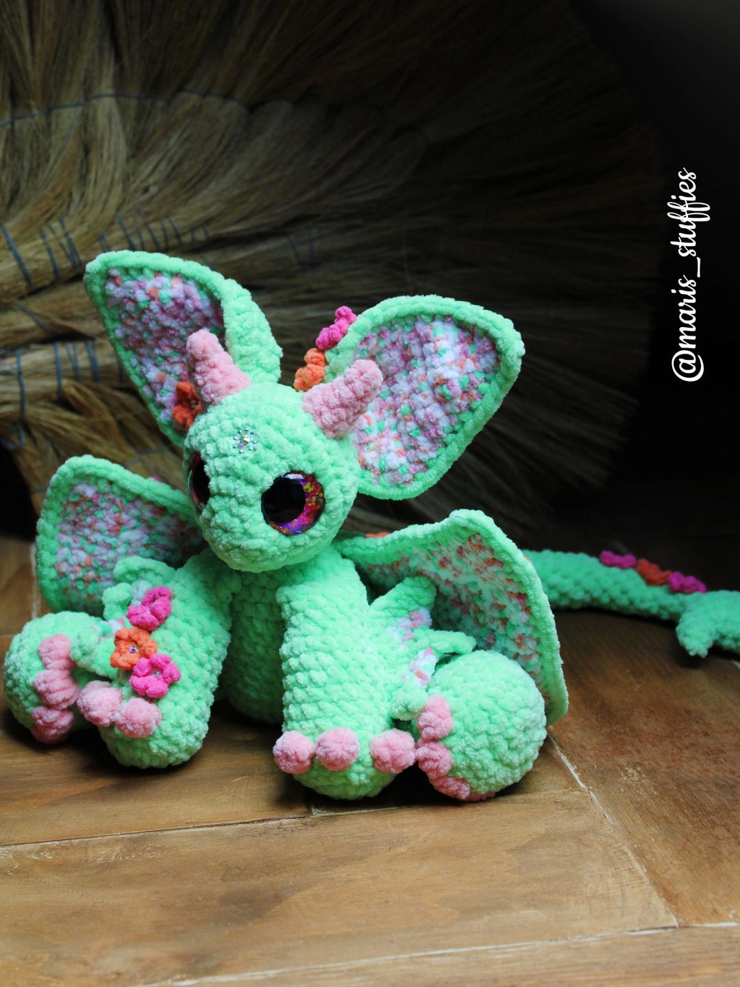 Buffy the Bat Dragon, Crocheted - Etsy