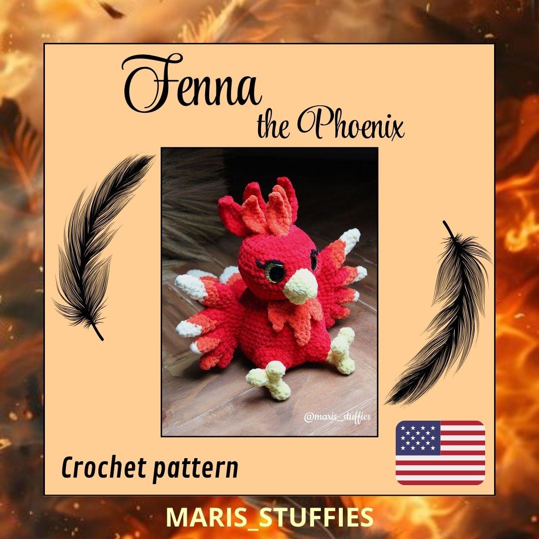 Fenna the Phoenix Crochet Pattern - Etsy