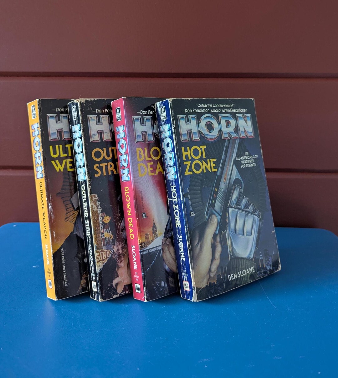 Horn Series by Ben Sloane — 4 Books Bundle — Vintage Gold Eagle ...