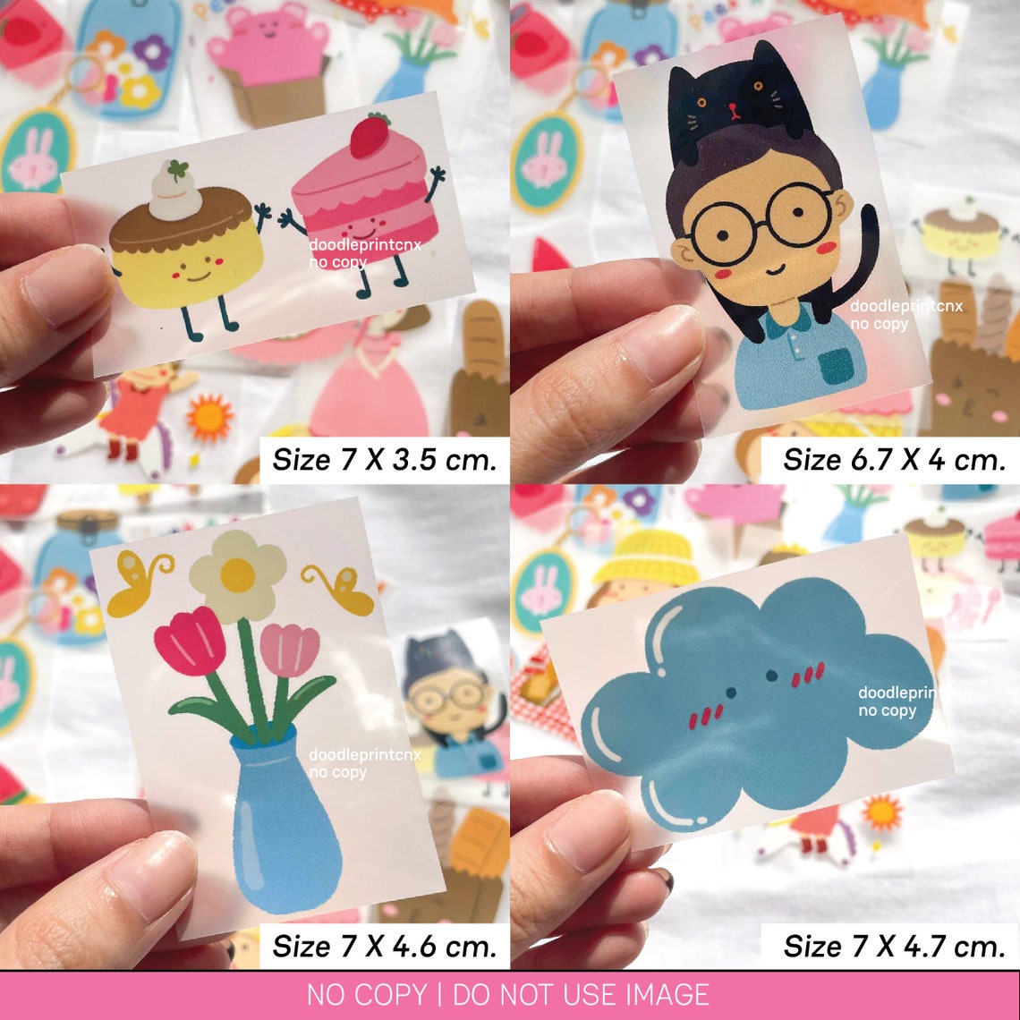 SET Chalk Paint Cute Kids DTF Transfers DTF Transfers - Etsy