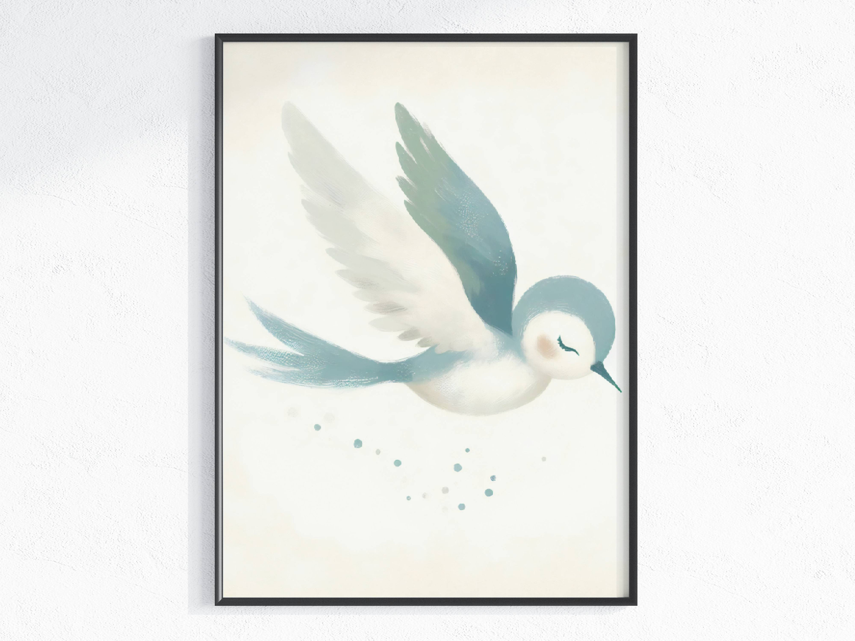 Nursery Art Print Bird Wall Art Printable Digital Download - Etsy