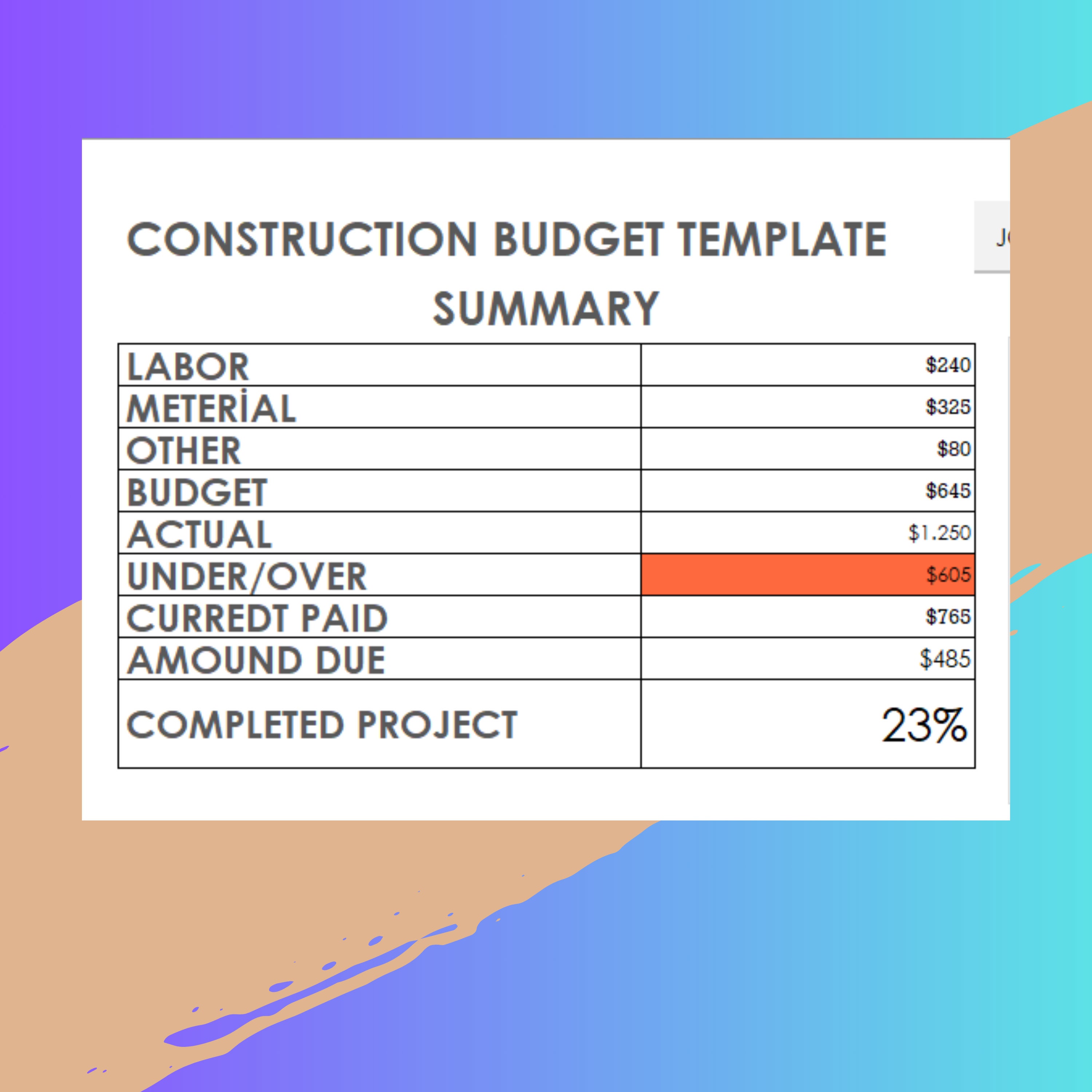 House Building Plan Template, Home Renovation Planner, Construction ...