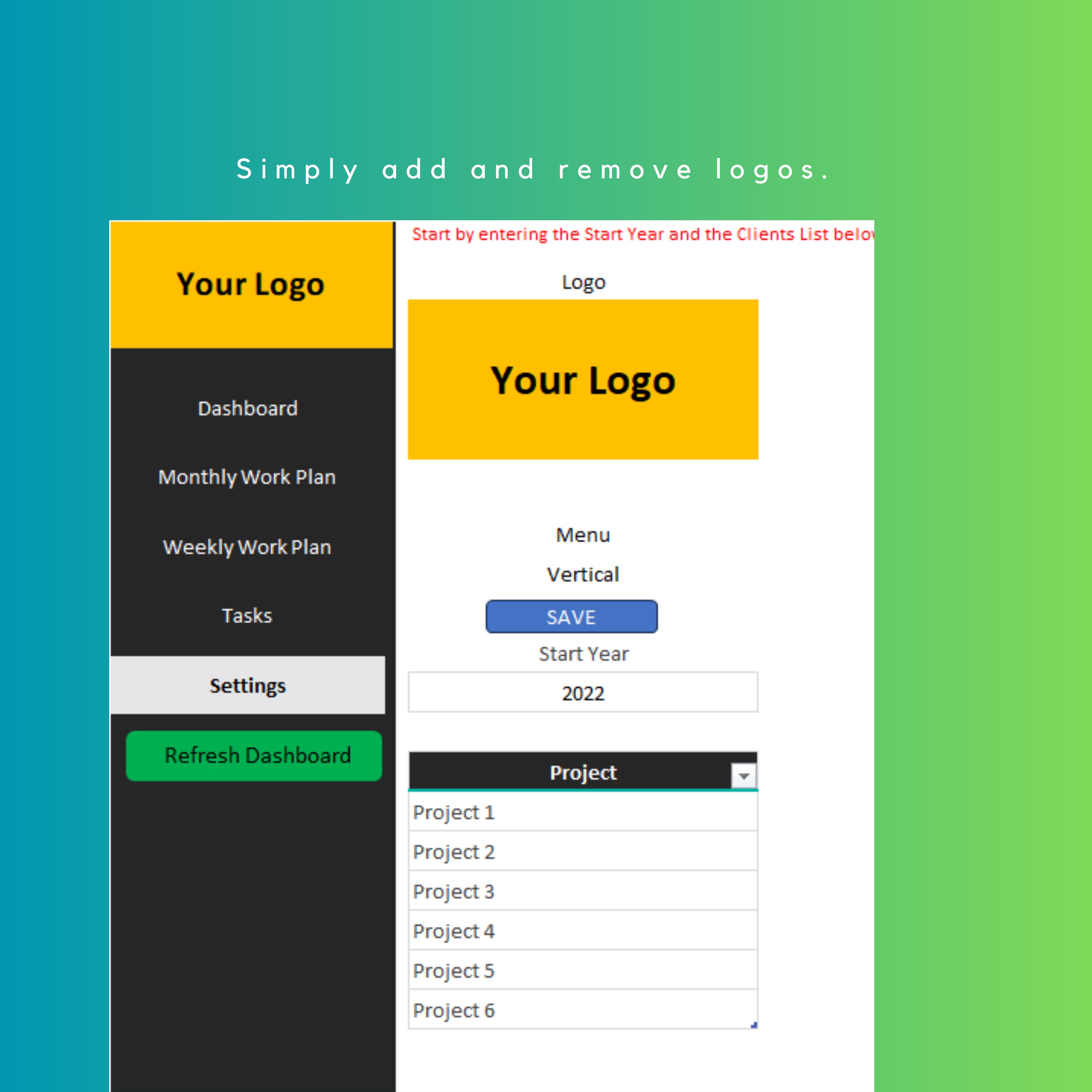 Work Plan Template Excel, Work Plan Excel Dashboard, Work Plan Template ...
