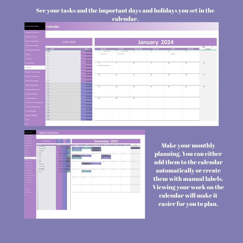 Home Building Project Planner: Construction Budget Excel Template ...