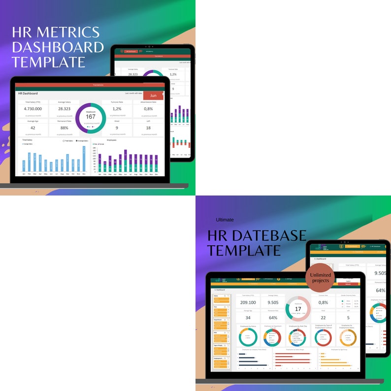 Ultimate Human Resource Management Template, HR Management, Job ...