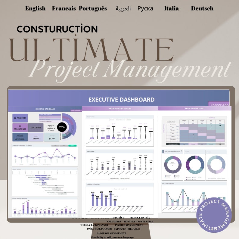 Home Building Planner Template, Home Construction Budget Template ...