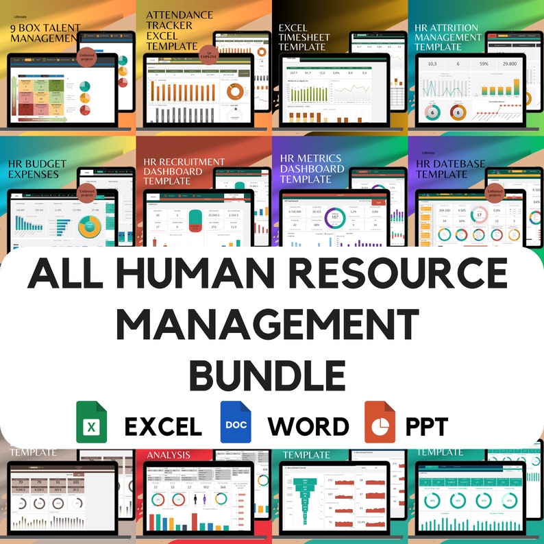 Ultimate Human Resource Management Template, HR Management, Job ...