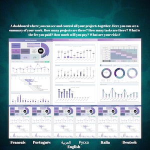 Construction Ultimate Project Management Template, Excel Project ...