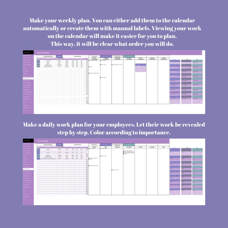 Home Building Project Management Template: Excel Construction Budget ...
