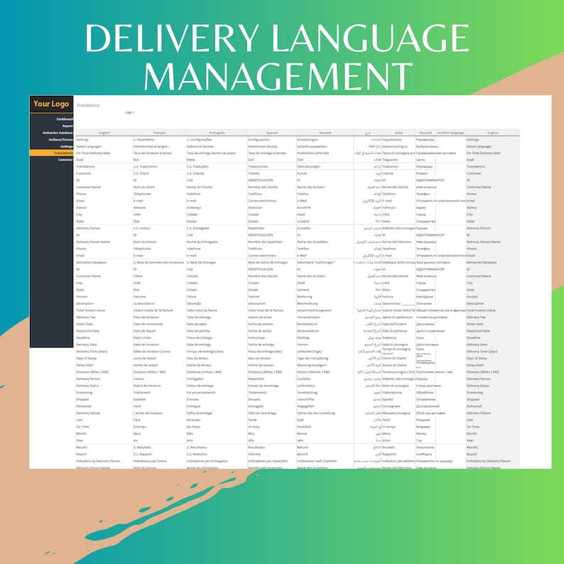 Delivery Tracking Template: Easily Track Your Deliveries and Shipments ...