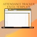 Attendance Tracker Excel Template, Employee Tracker Template ...