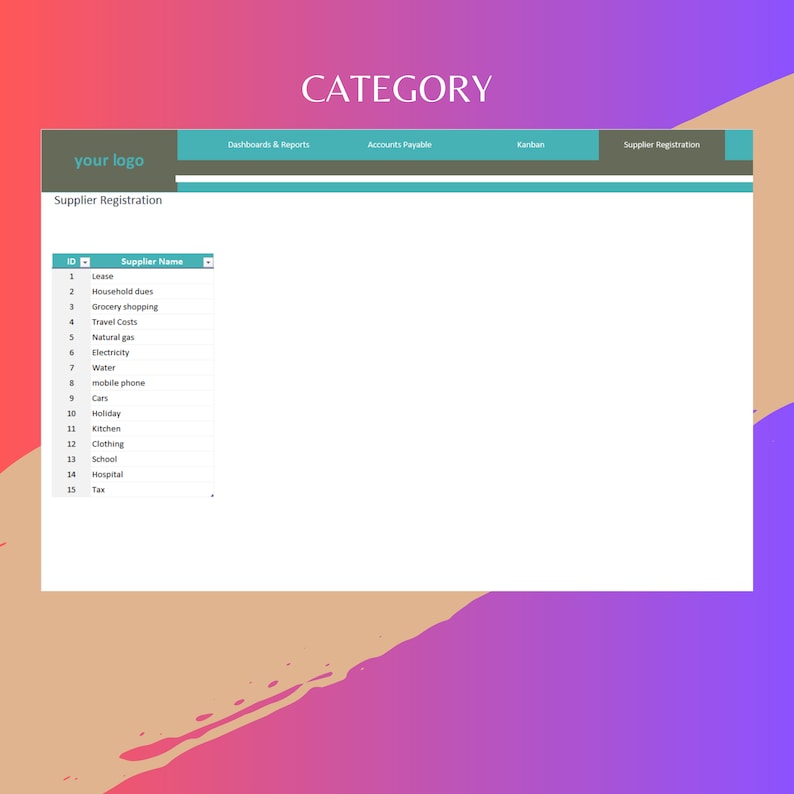 Accounts Payable Management Template Excel Accounts Payable Template Efficient Management For