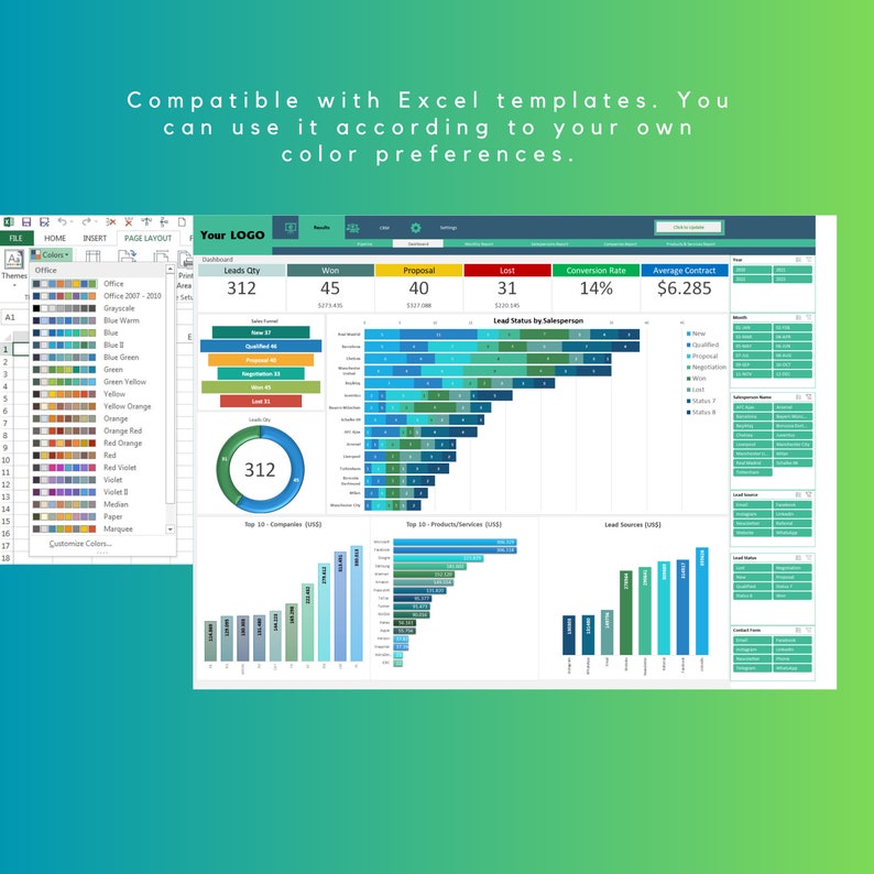 Crm Excel Template I Cilent Tracker Spreadsheet I Customer Relationship Management I Customer
