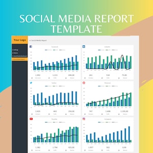 Social Media Report Template, Social Media Report Template - Analyze ...