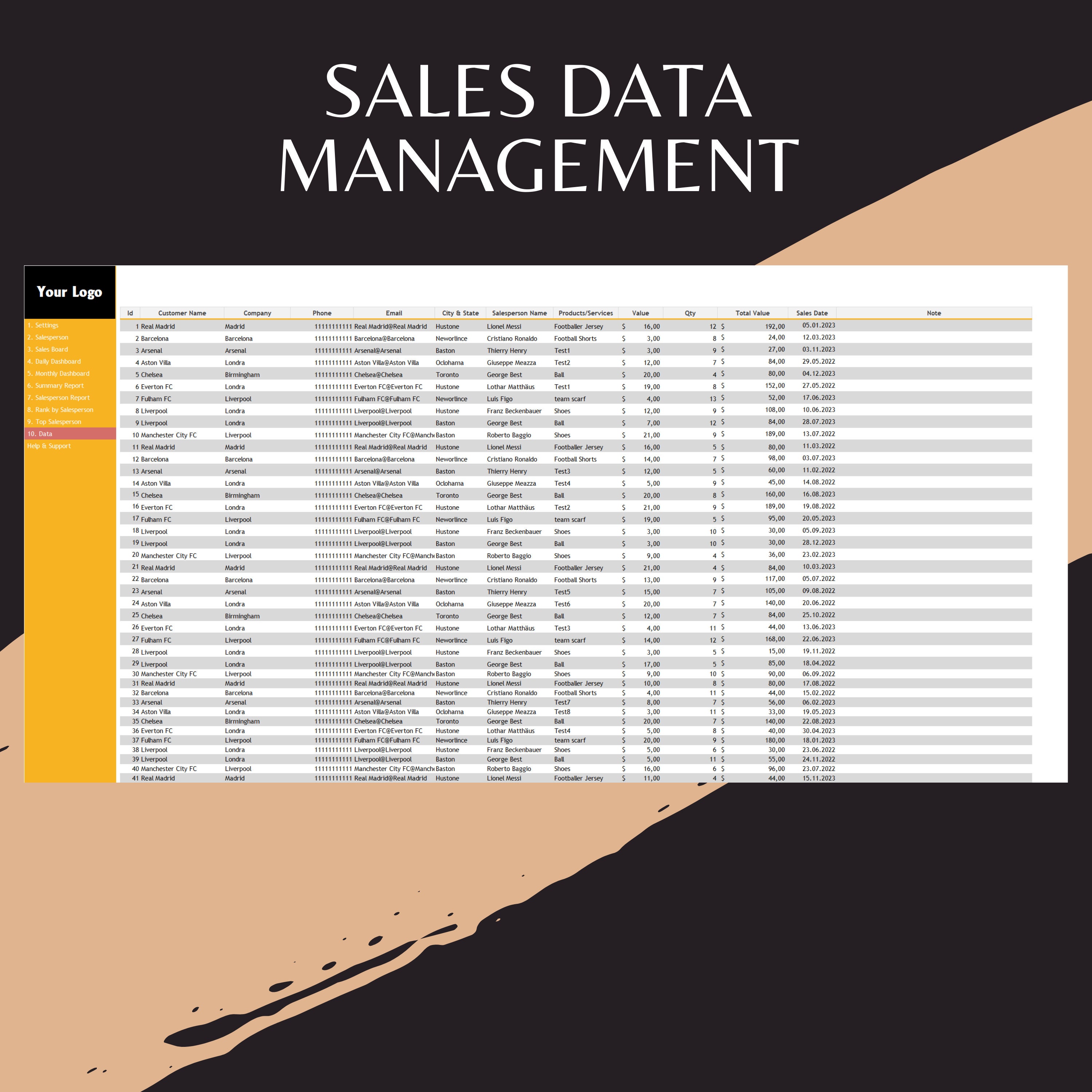 Daily Sales Tracking Template: Monitor Your Daily Sales Effortlessly ...
