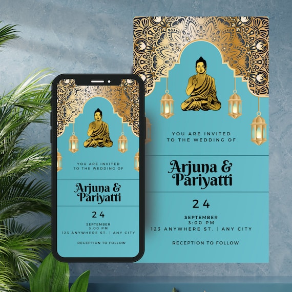 Buddhist Wedding Invitation Quotes