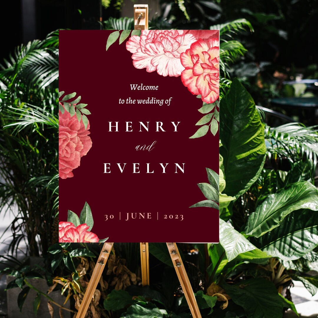 Welcome Sign Mila Printable Templates Instant Download - Etsy UK