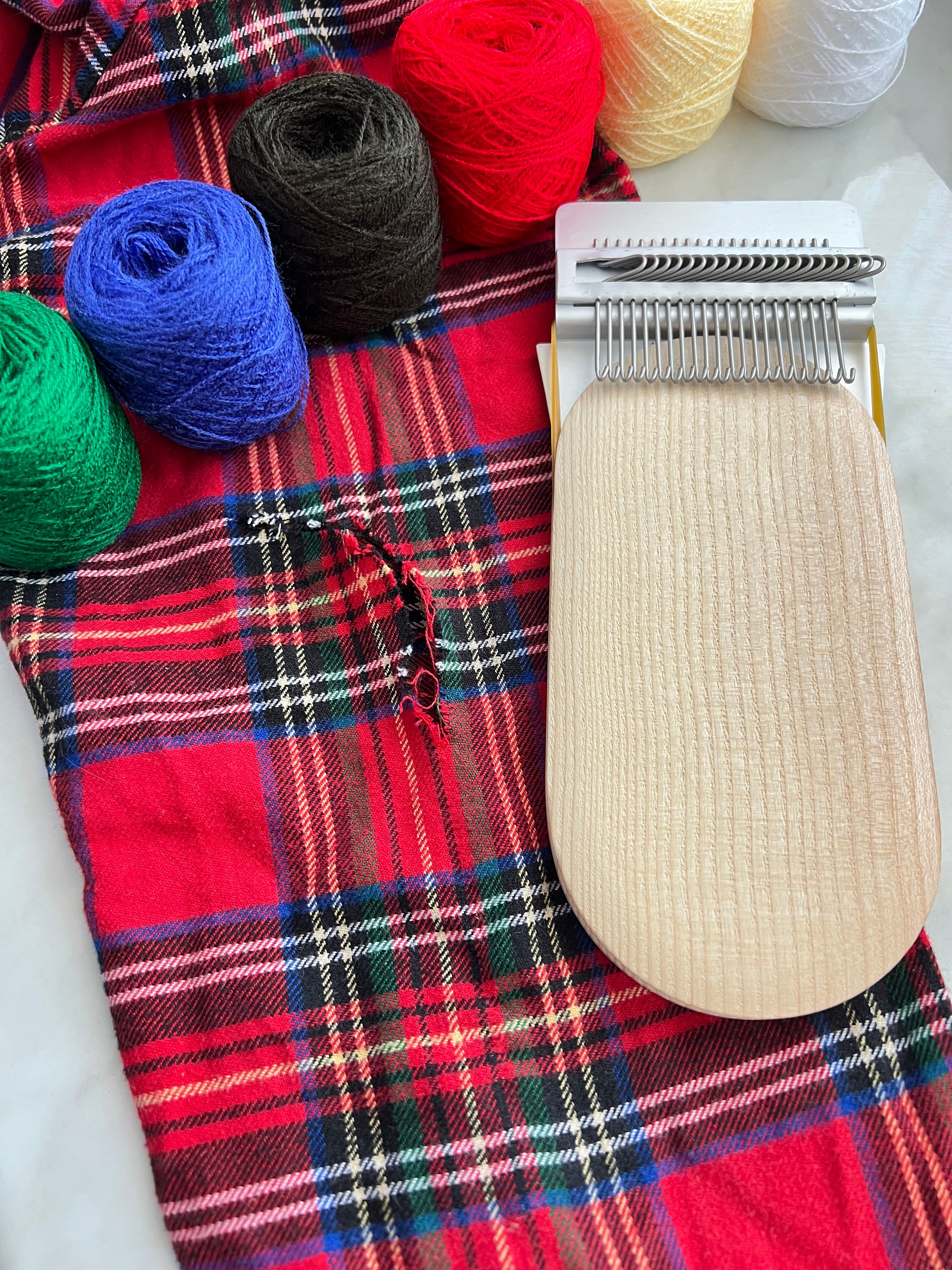 Mending Loom With 6 Digital Files as a Gift, Craft Kits 14,21,28 Hooks ...