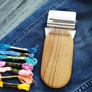Weaving Gift, Craft Kits 14, 21, 28 Hooks, Darning Loom, Mending Loom ...