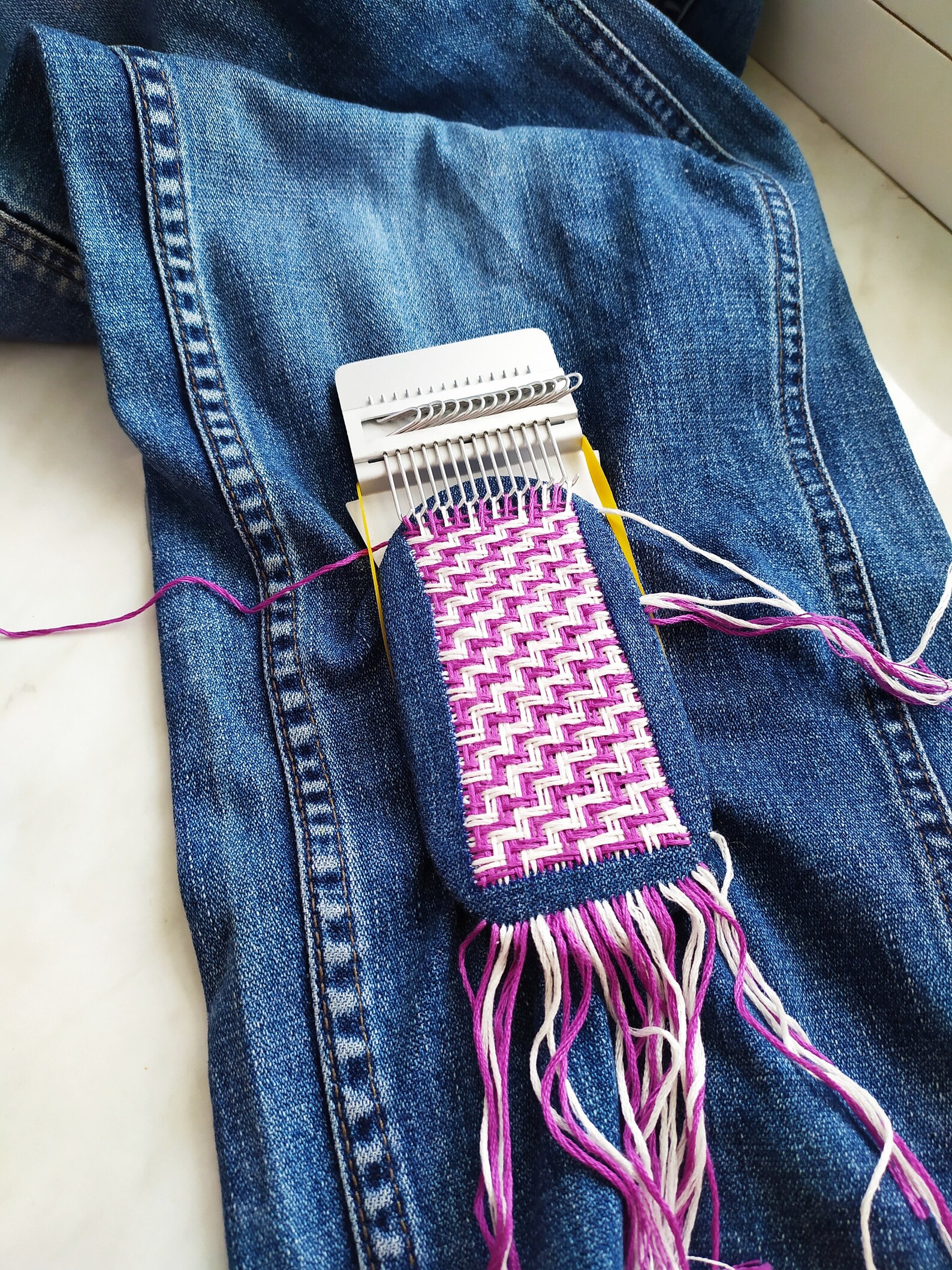 Speedweve Loom, Darning Tool, Mending Loom, Knitting Looms, Hand Looms ...