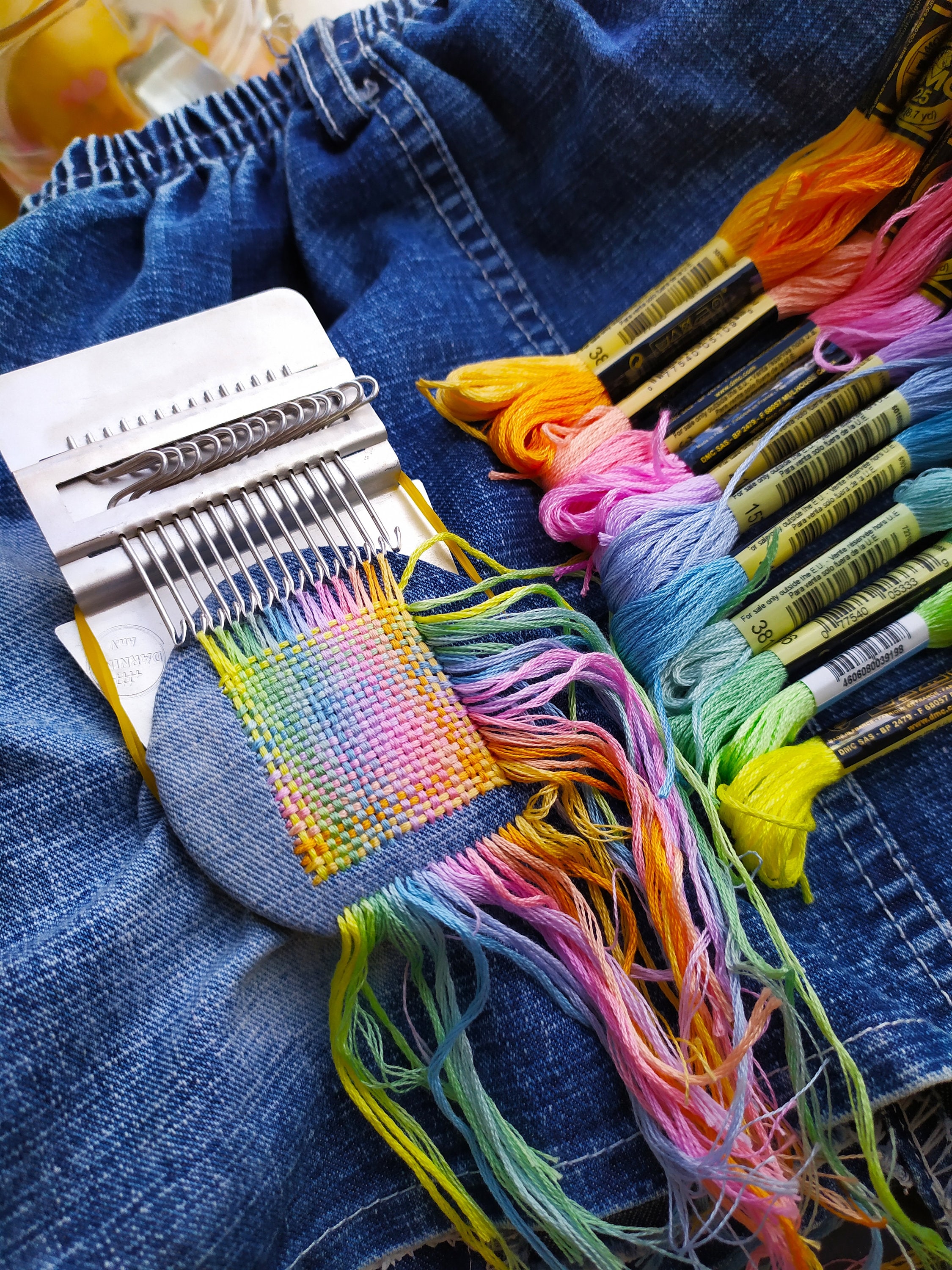 14 Hook Speedweve in Box, Darning Loom, Small Hand Loom, Craft Kits ...