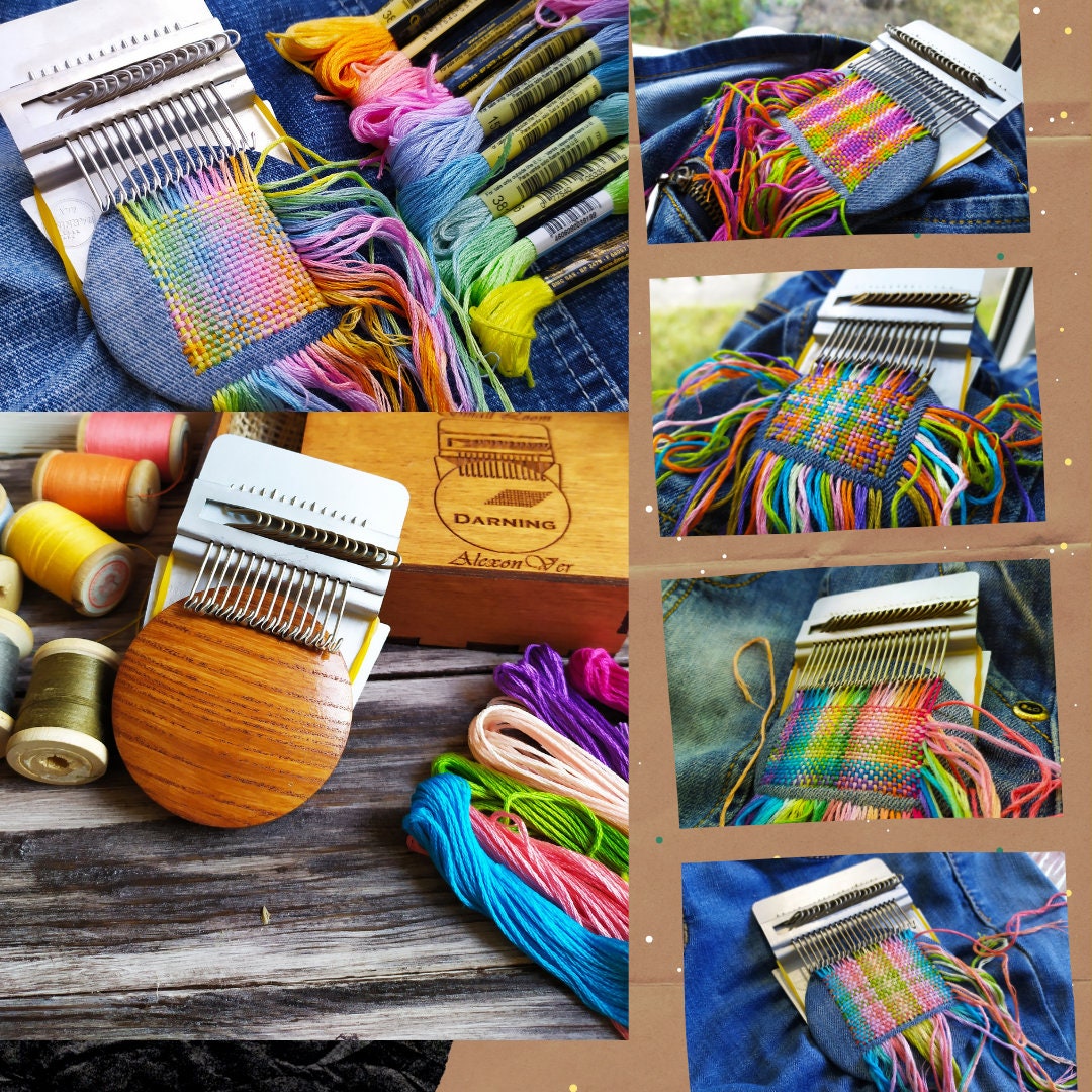 Speedweve Loom, Darning Tool, Mending Loom, Knitting Looms, Hand Looms ...