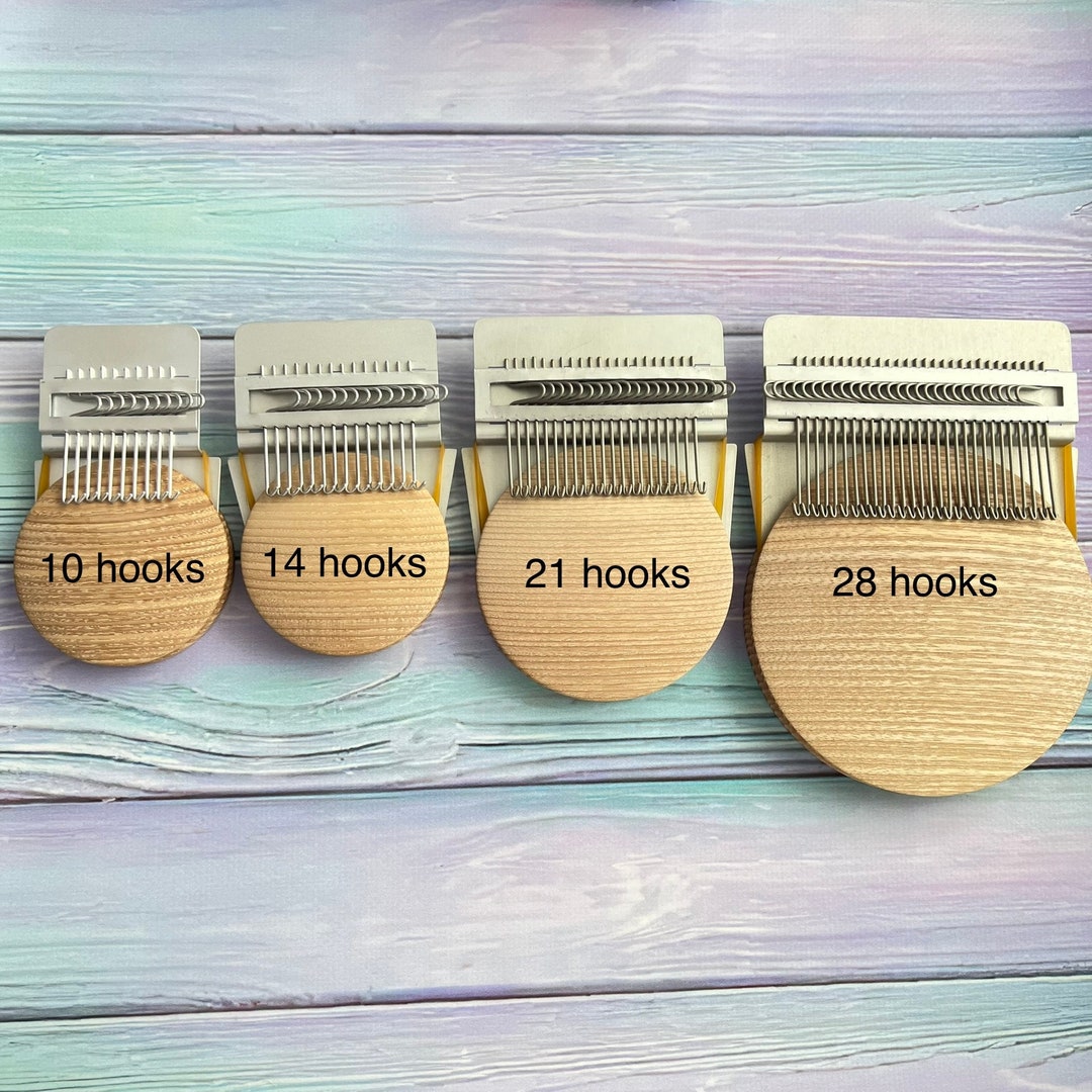 Gift Sets, Craft Kits 10,14,21,28 Hooks, Darning Loom, Weaving Gift ...