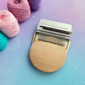 Speedweve Darning Kits, Craft Kits 21 Hooks, Quality Wooden Darning Tools, Mending Loom, Weaving ...