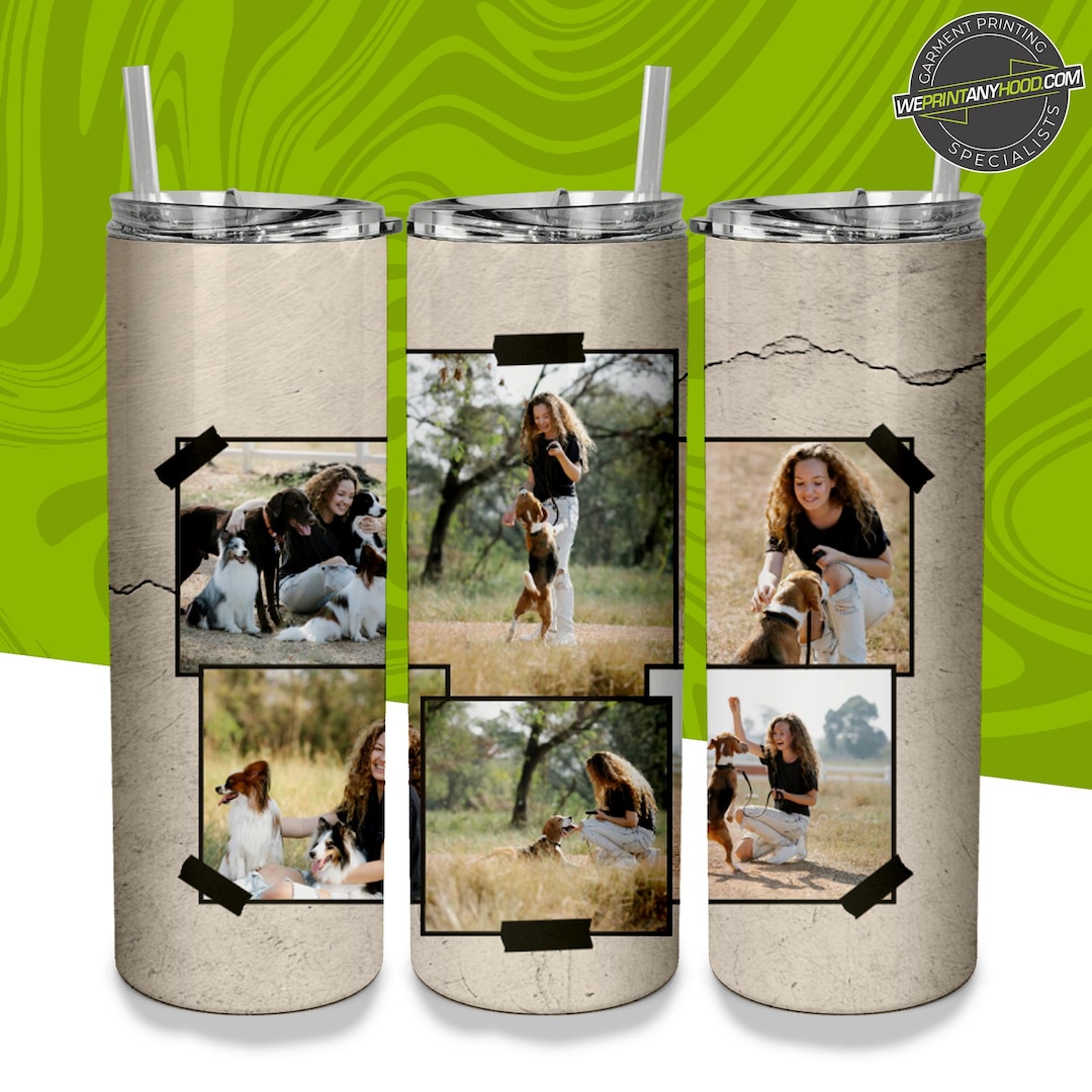 Personalised Photo Tumbler, Custom Picture Tumbler, Insulated Photo ...