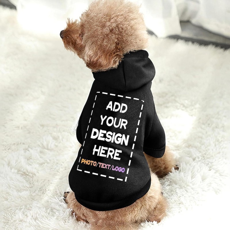 Custom Logo Dog Jacket - Etsy UK