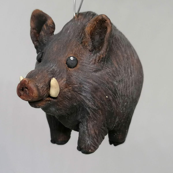 Boar Christmas Ball - Etsy