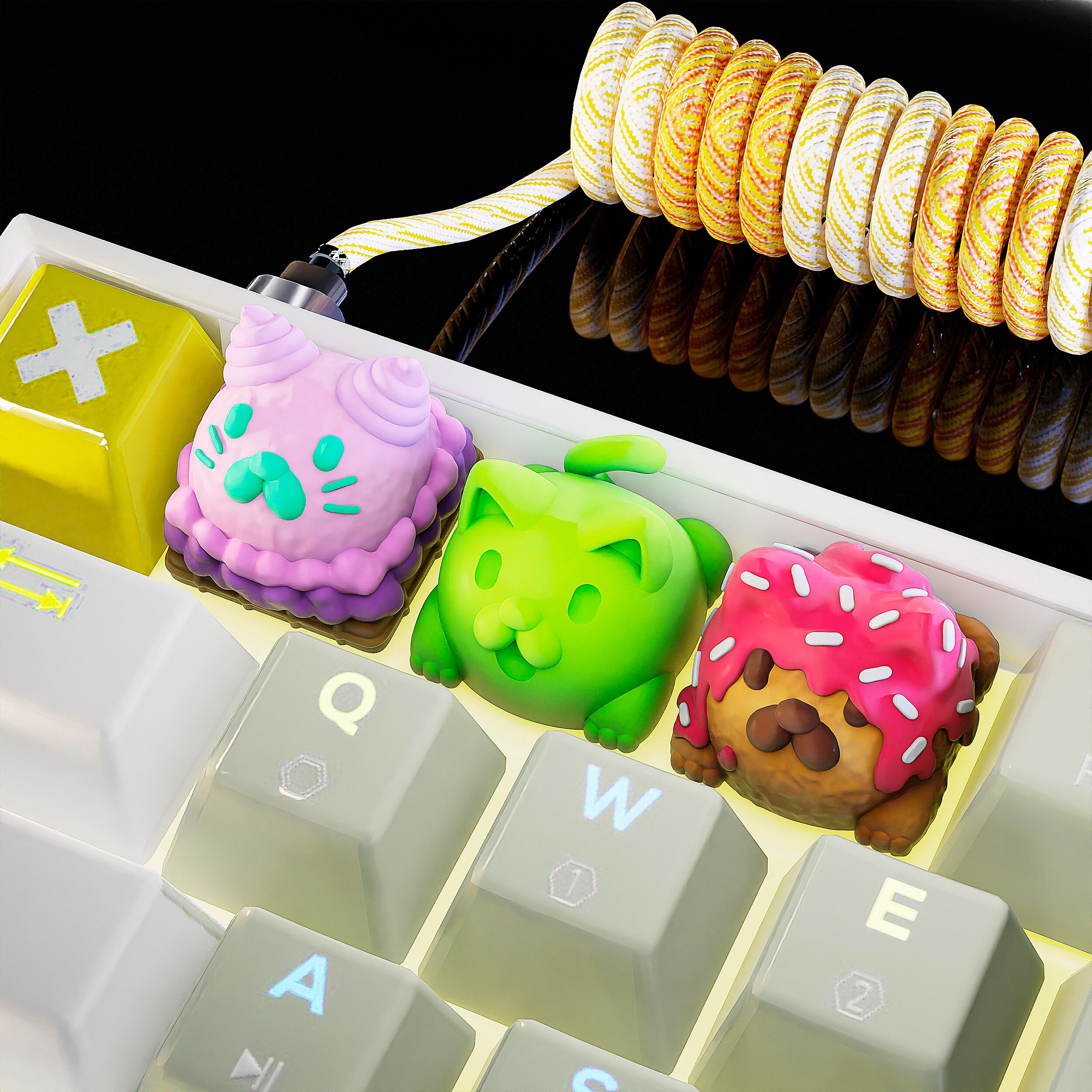 Hiko Original STL Keycaps Collection 29 STL Files 3d Print update March ...