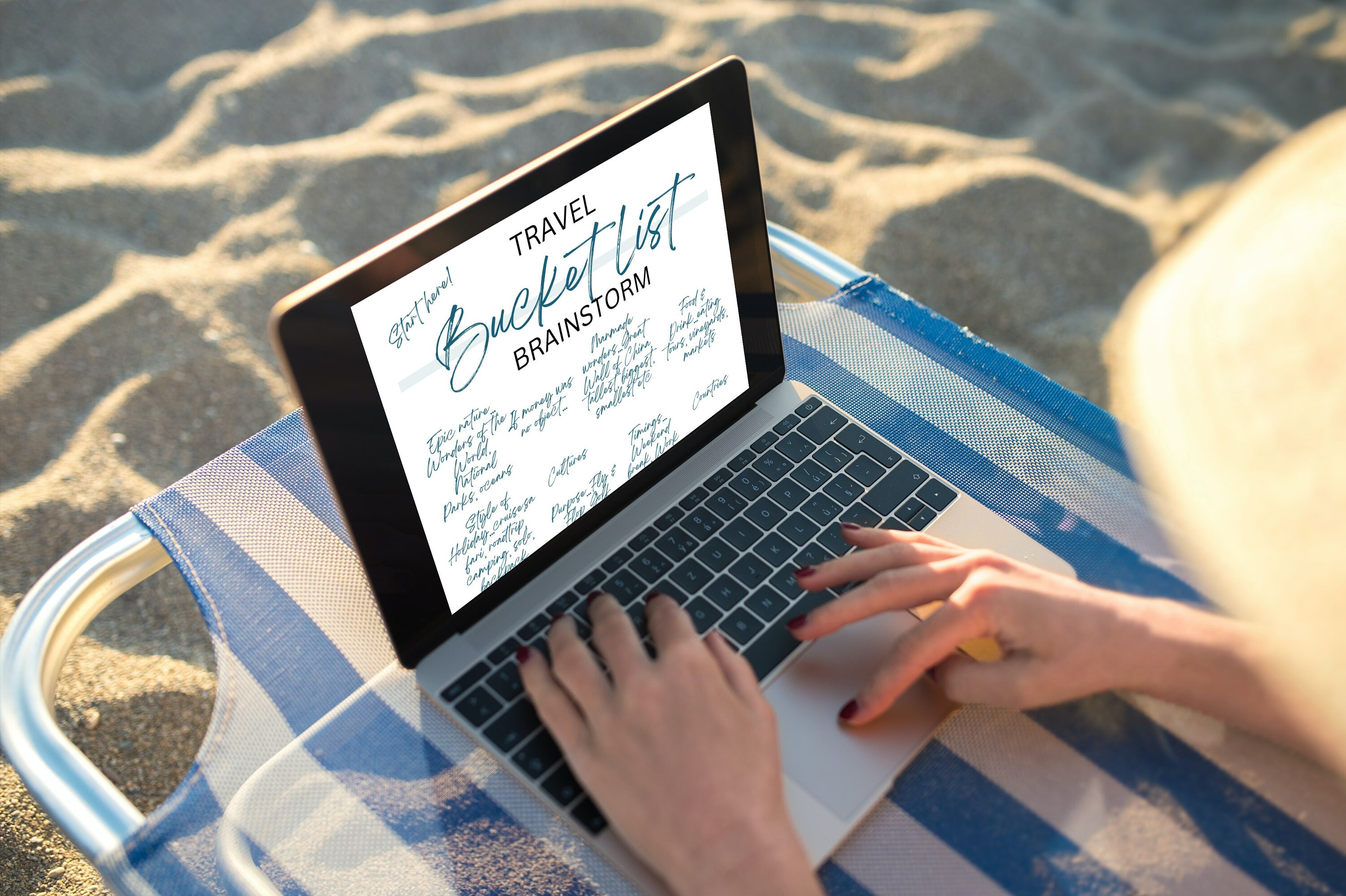 Travel Bucket List Planner -printable, Instant Download PDF A4/letter ...