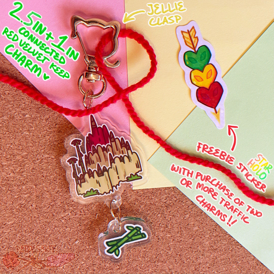 LIFE SERIES SMP - Red Velvet Keep Connected Acrylic Charm! - Etsy