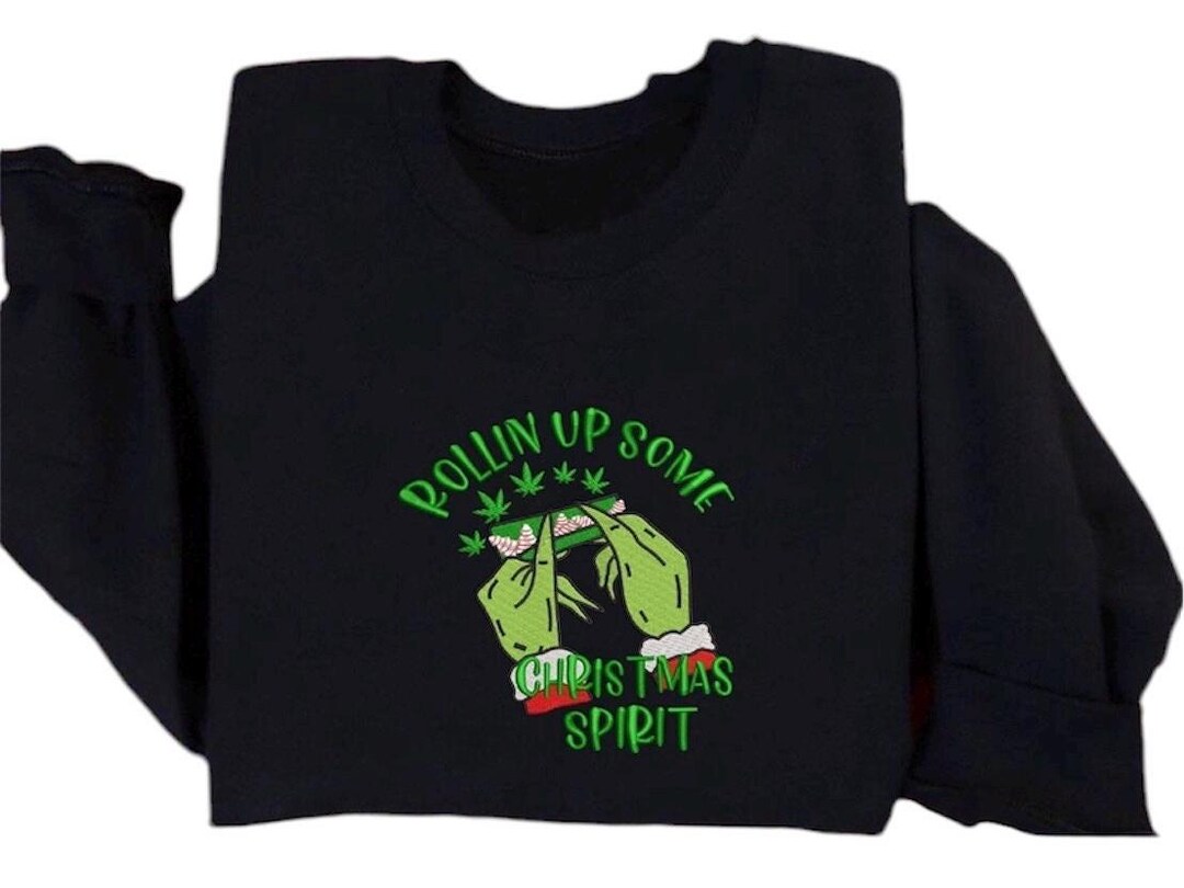 Rolling up Some Christmas Spirit, Marijuana, Weed, Joint, Funny, Xmas ...