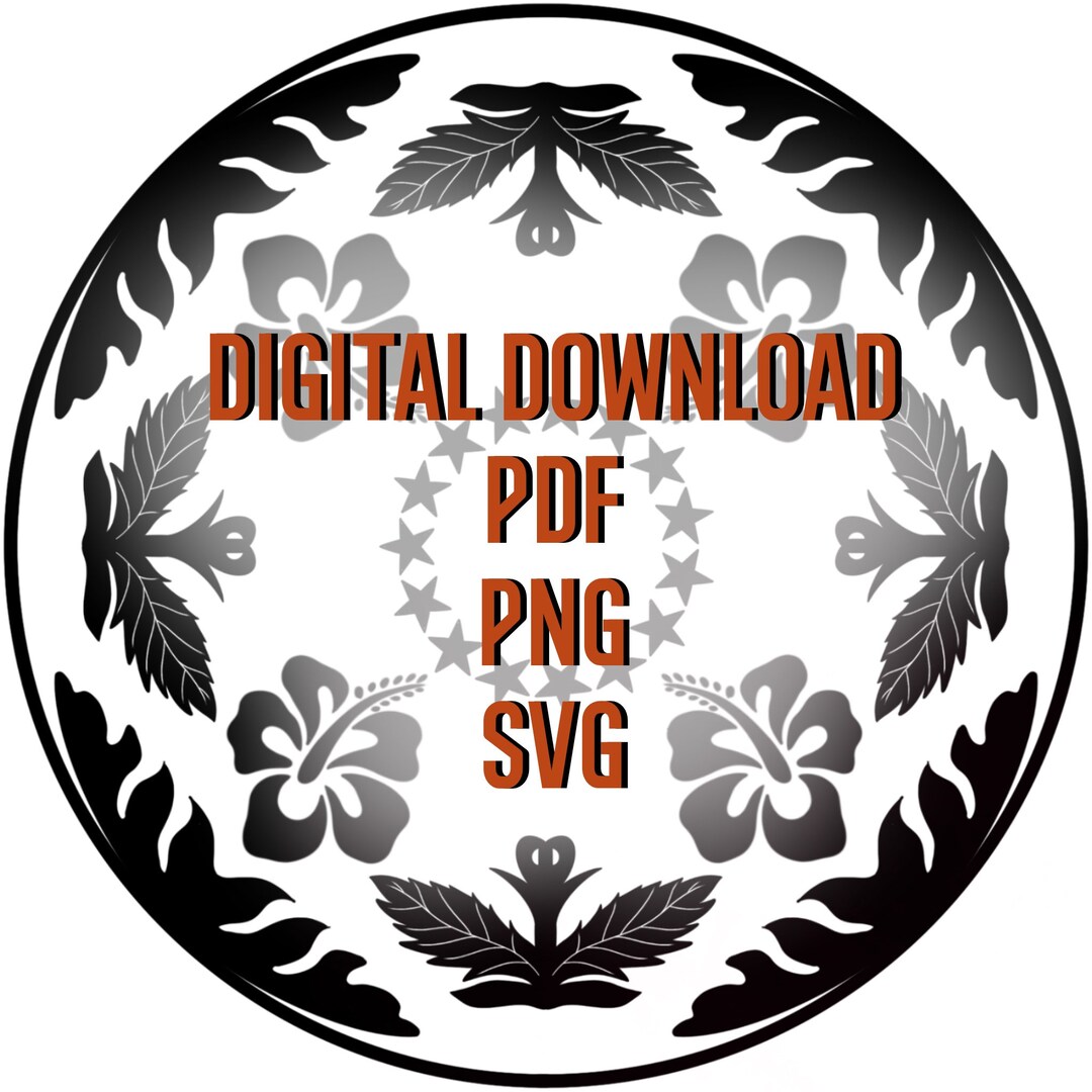 Cook Island Circle Design - Etsy