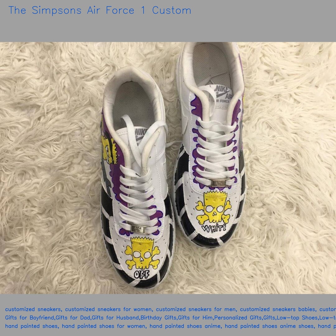 Custom the Simpsons Air Force 1 Perfect Gift Limited Edition - Etsy