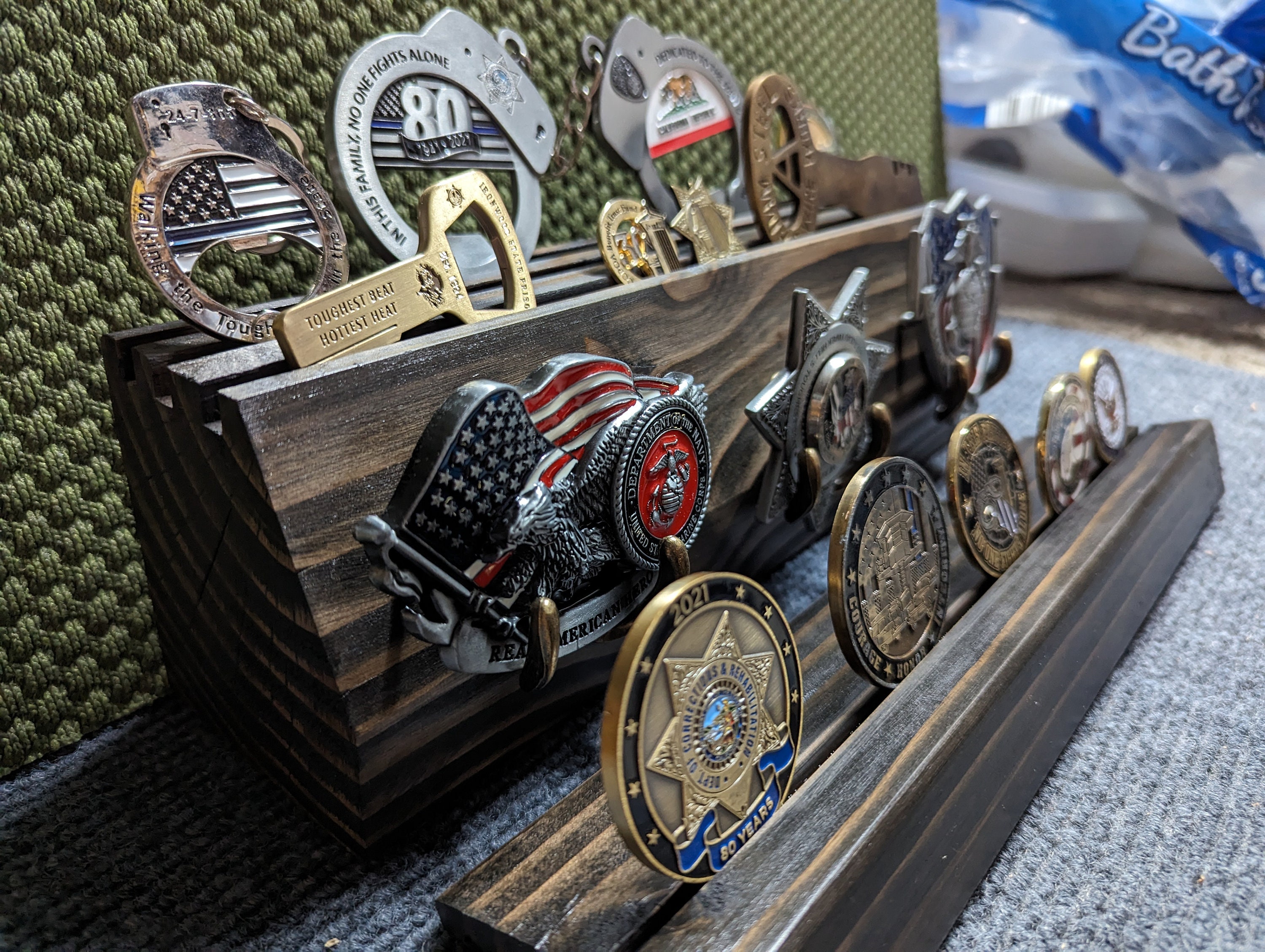 Challenge Coin, Belt Buckle Display - Etsy