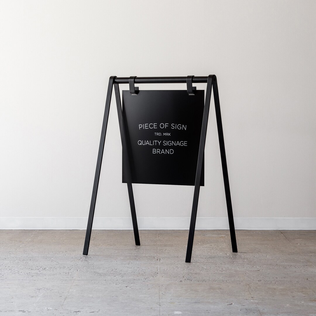 Custom A-frame Sidewalk Sign 16 16 Custom Sidewalk Sign, Pavement Sign ...