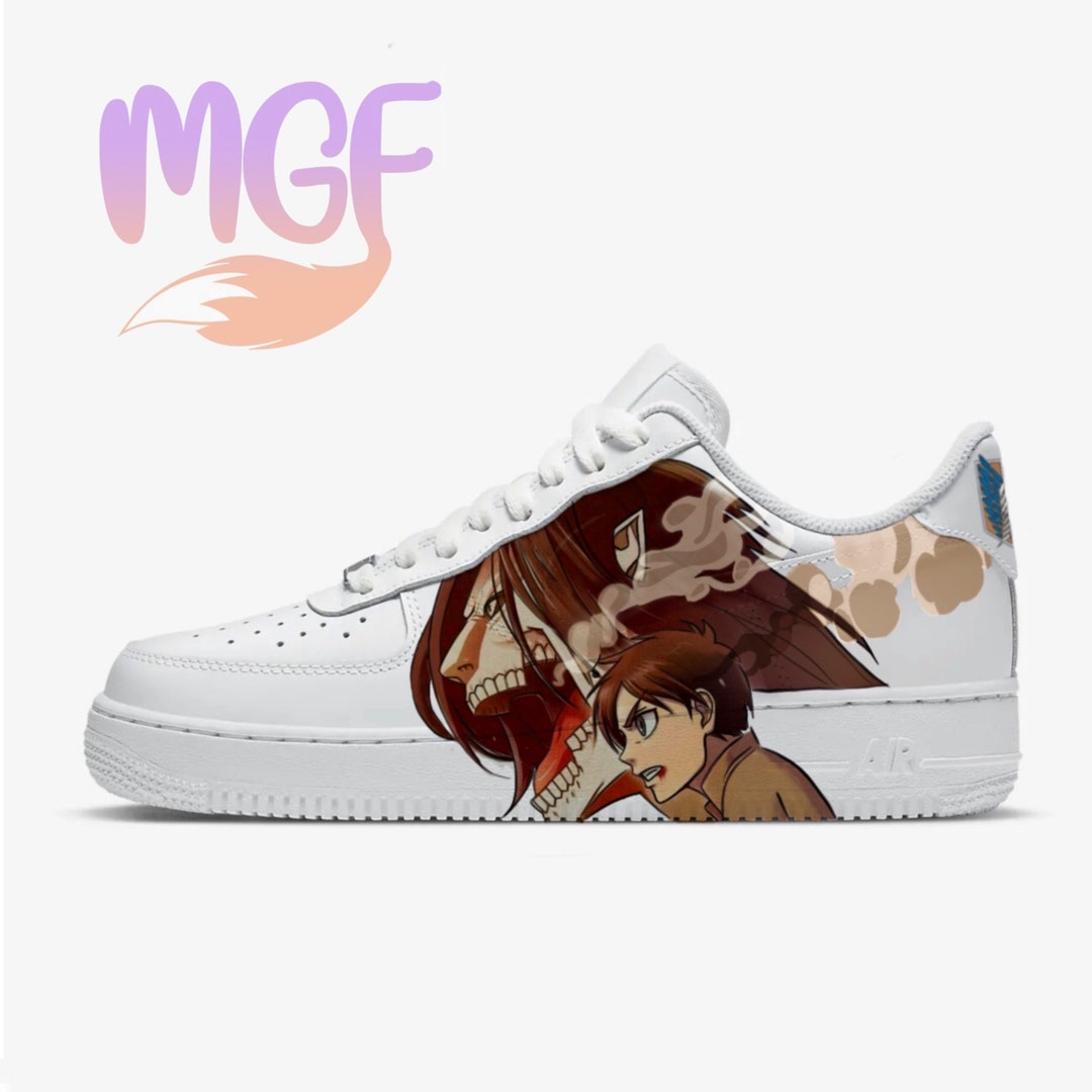 Custom Sneakers Attack on Titan - Etsy