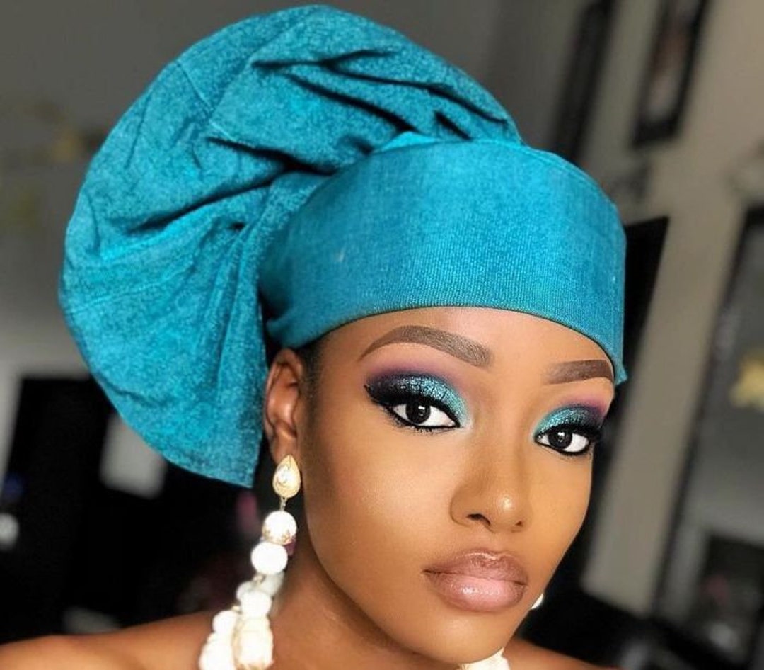 Zara Cap, African Hat, Aso Oke Cap, Aso Oke Clothing, Aso Oke Pre-tied ...